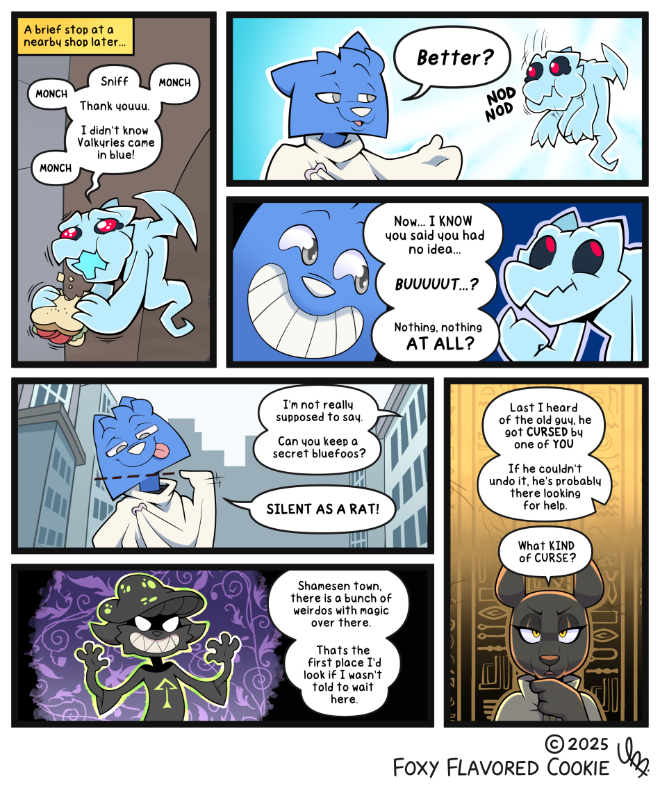 Comic 887 – Forbidden Casters – Foxy Flavored Cookie